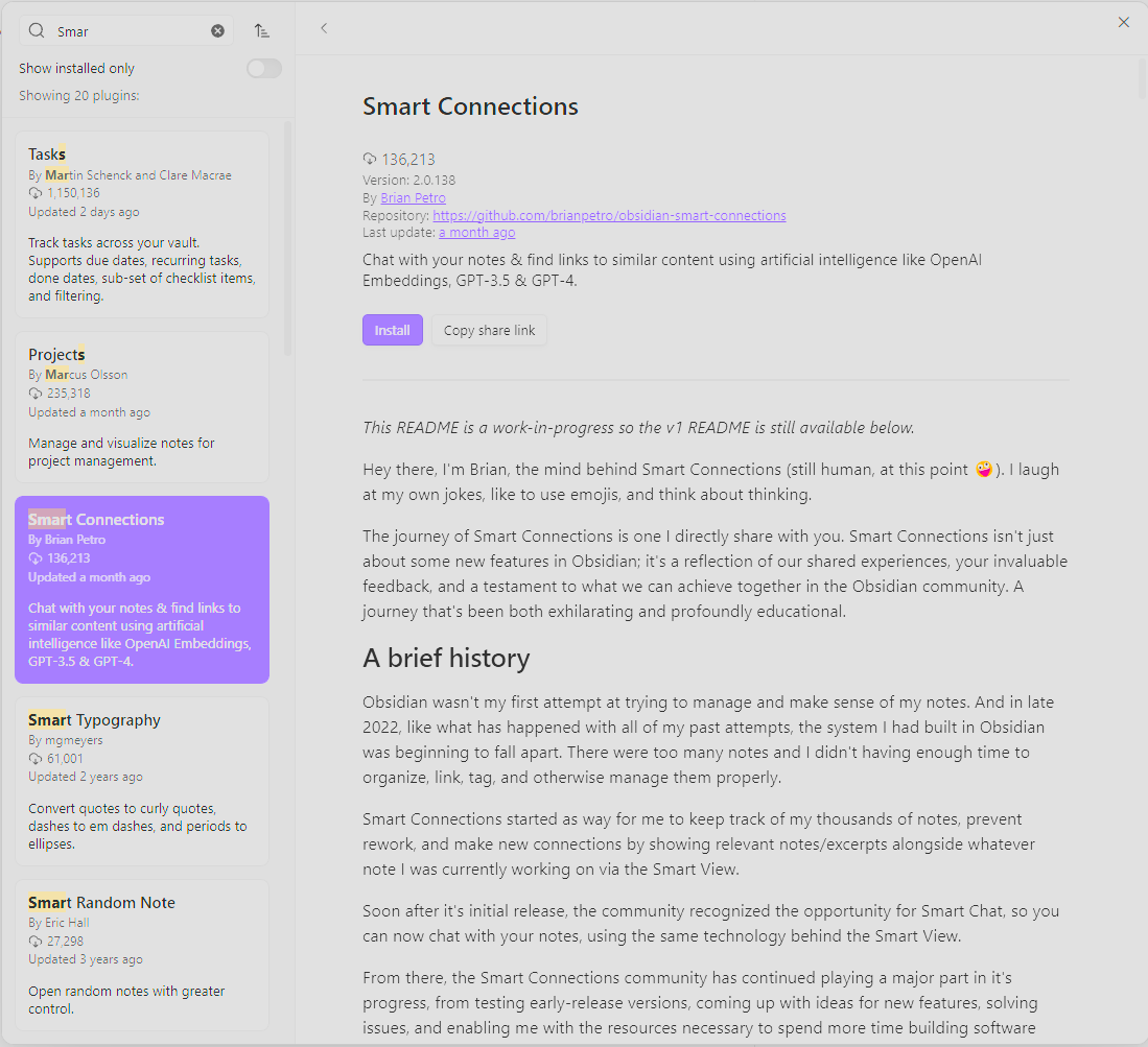 Obsidian Smart Connections AI Plugin - The Computer & Technology Network